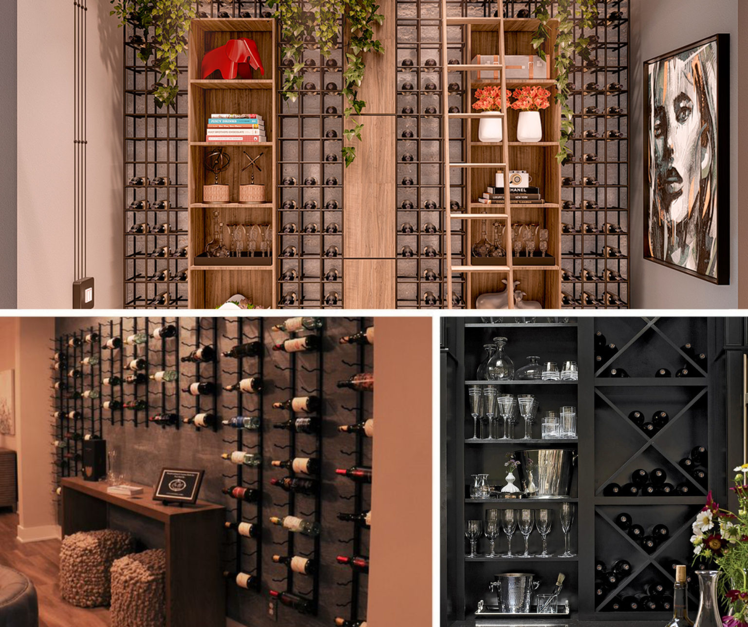 Adega em casa: conheça estilos e como montar a sua